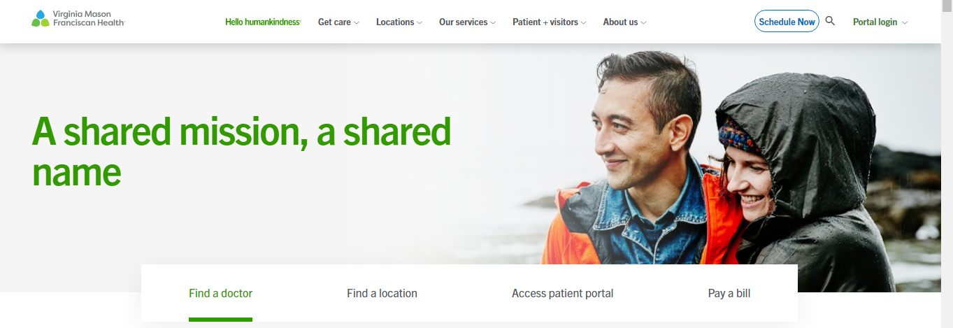 Login/ Sign Up My Virginia Mason Patient Portal | Customer Number ...