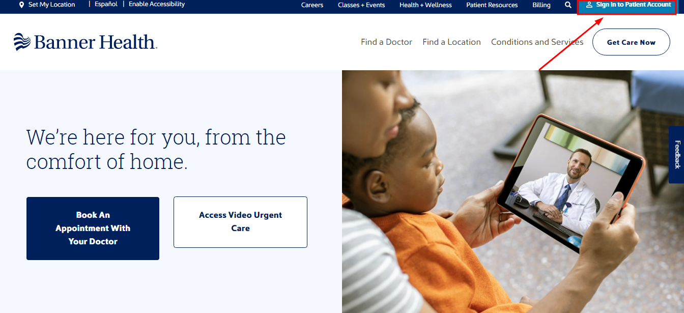 My Banner Patient Portal Login/Registration - Digital Patient Portal