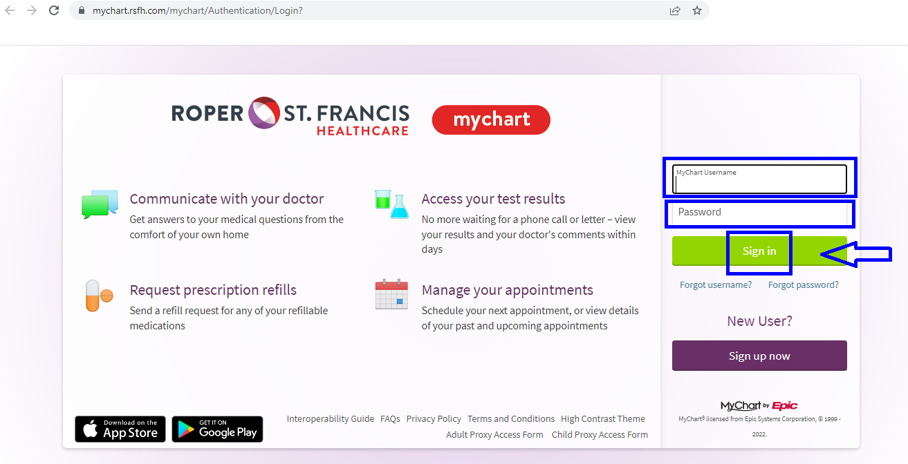 Roper Patient Portal Log In - www.rsfh.com - Digital Patient Portal