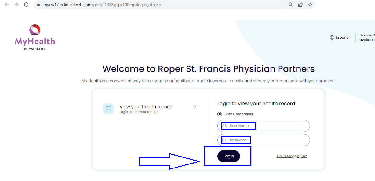 Roper Patient Portal Log In - www.rsfh.com - Digital Patient Portal