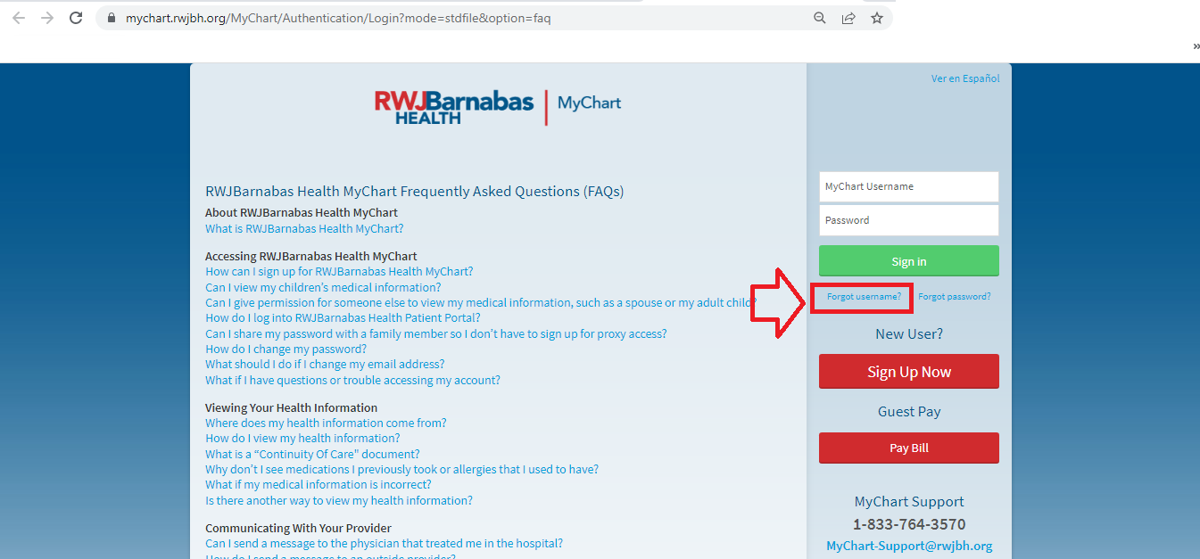 Rwj Health Connect Patient Portal Login - www.rwjbh.org - Digital ...