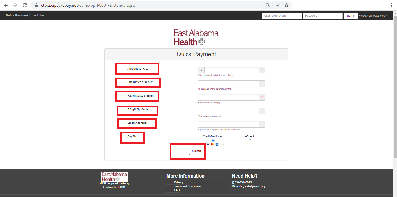 EAMC Patient Portal Login - www.eastalabamahealth.org - Digital Patient ...