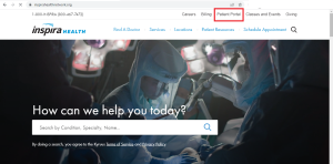 Inspira Patient Portal Login - www.inspirahealthnetwork.org - Digital ...