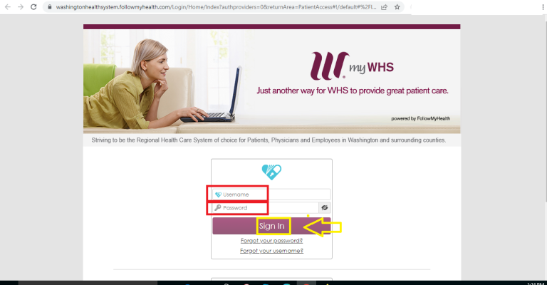 WHS Patient Portal Login - whs.org - Digital Patient Portal