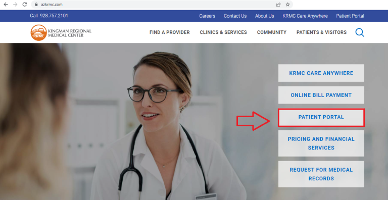 KRMC Patient Portal Log In - www.azkrmc.com - Digital Patient Portal