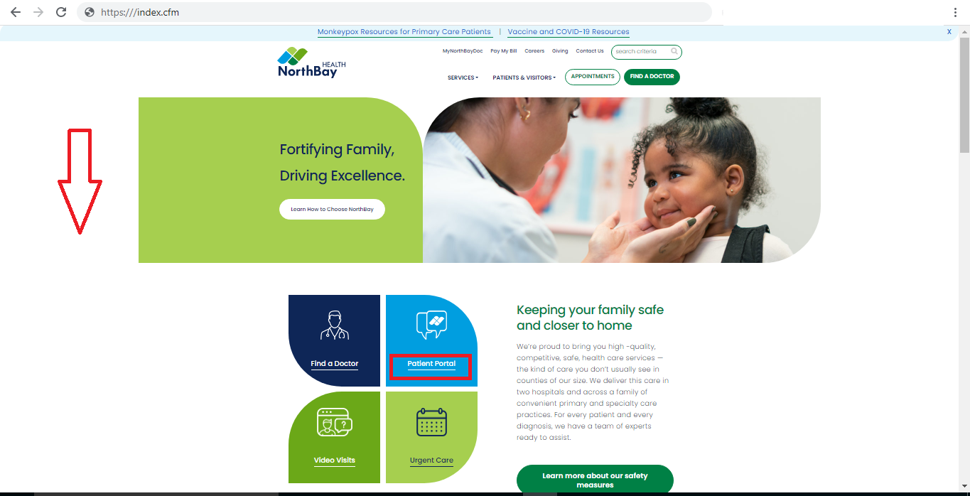 NorthBay Patient Portal Log In - www.northbay.org - Digital Patient Portal
