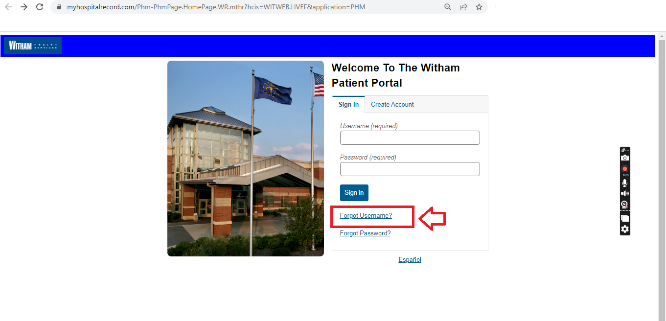 Witham Patient Portal Login - www.witham.org - Digital Patient Portal