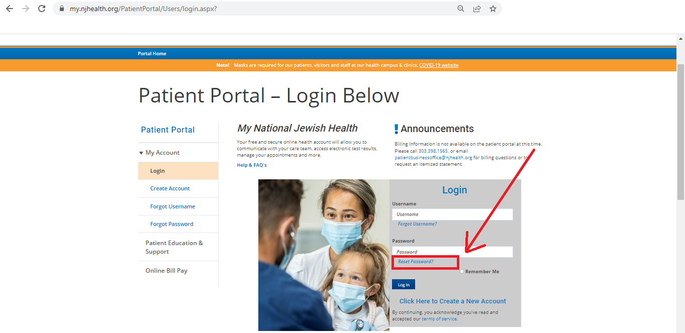 National Jewish Patient Portal Login - www.nationaljewish.org - Digital ...