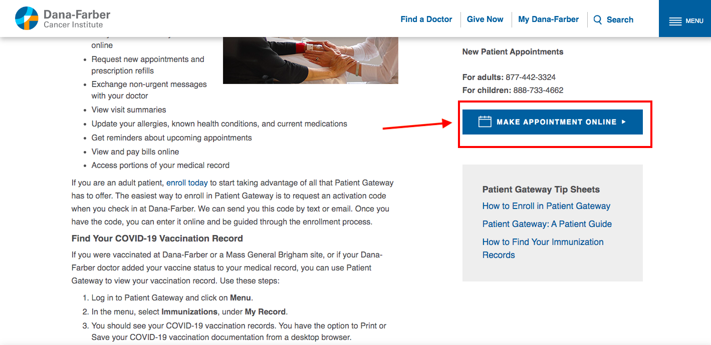 Dana Farber Patient Portal Login -www.dana-farber.org - Digital Patient ...