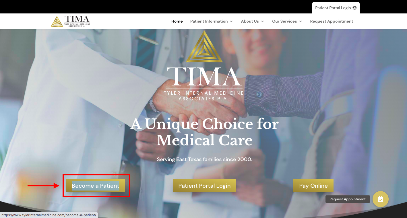 Tima Patient Portal Login - www.tylerinternalmedicine.com - Digital ...