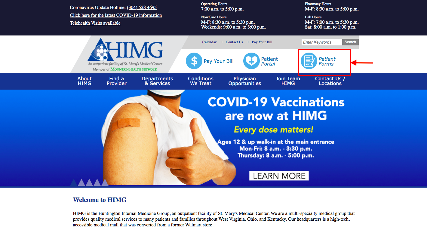 HIMG Patient Portal Login - www.uhswv.com - Digital Patient Portal