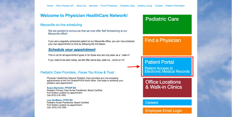 Physician Healthcare Network Patient Portal - www.physicianhealthcare ...