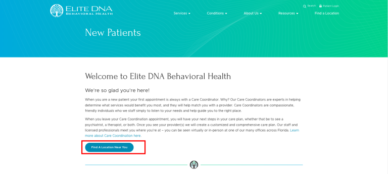 ELITE DNA Patient Portal Login - www. elitedna.com - Digital Patient Portal