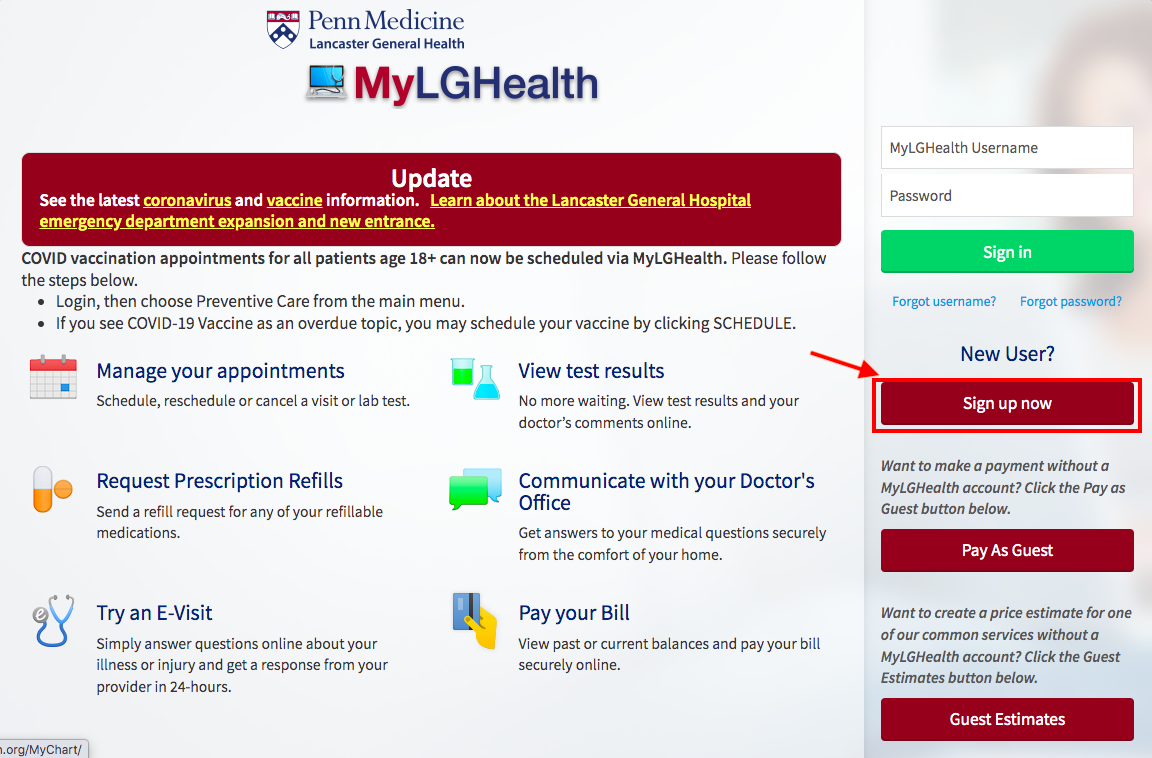 MyLGHealth Patient Portal Login - www.mylghealth.org - Digital Patient ...