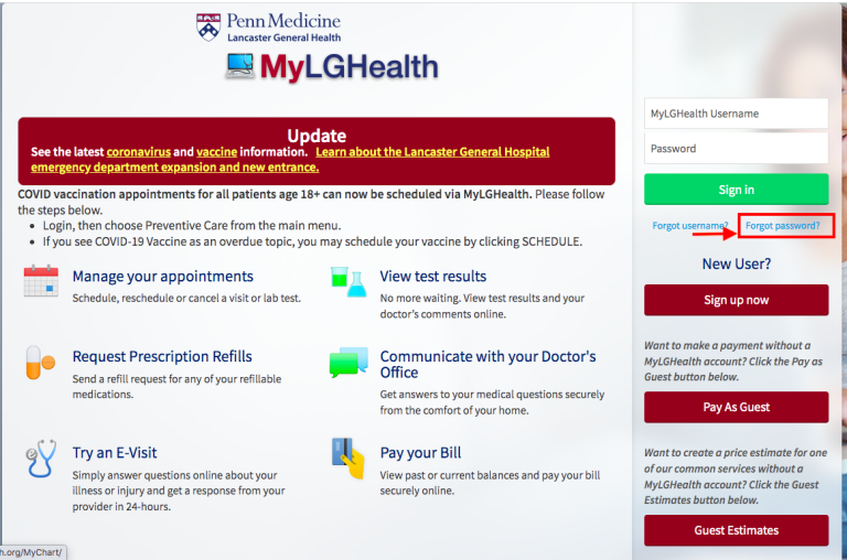 MyLGHealth Patient Portal Login - www.mylghealth.org - Digital Patient ...