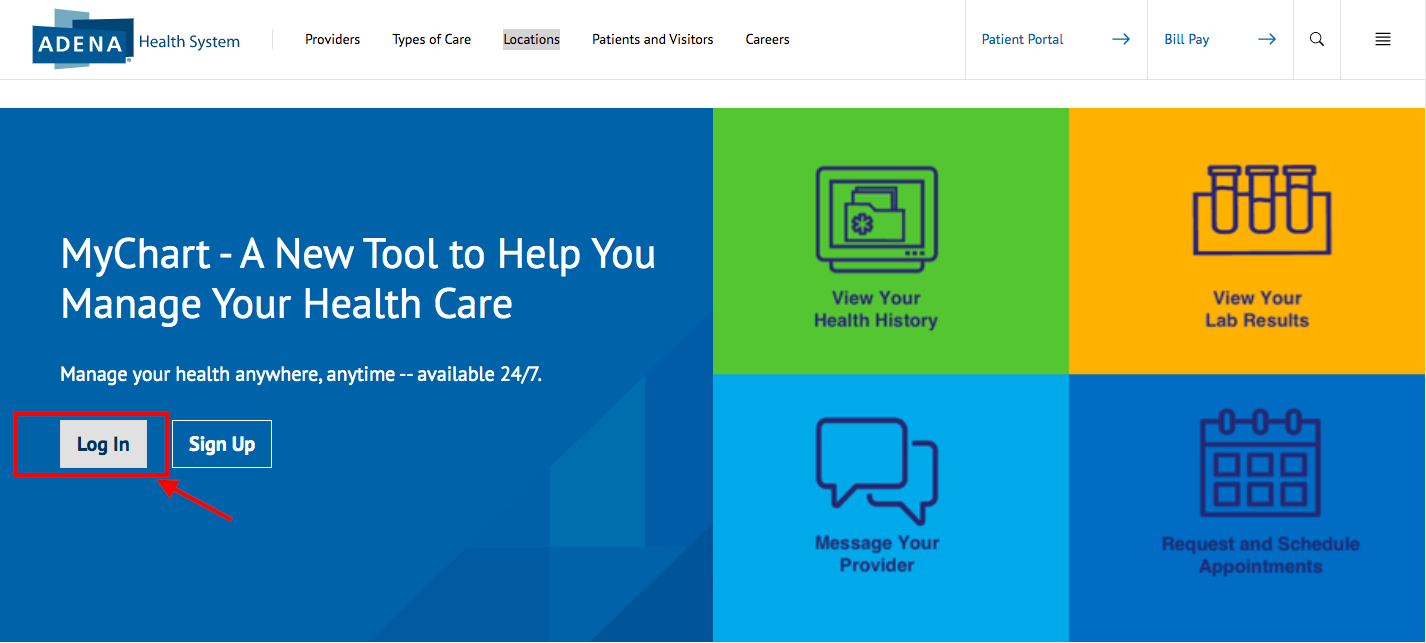Adena Patient Portal Login - www.adena.org - Digital Patient Portal