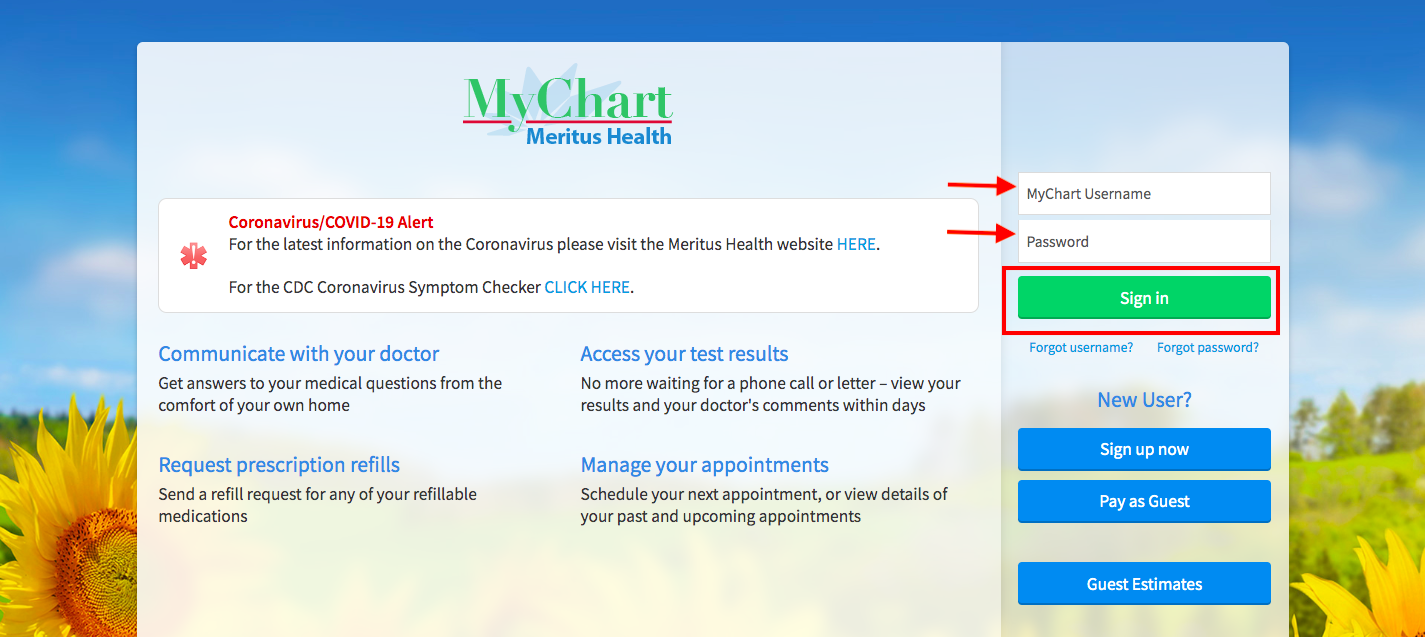 Meritas Patient Portal Login - www.meritushealth.com - Digital Patient ...