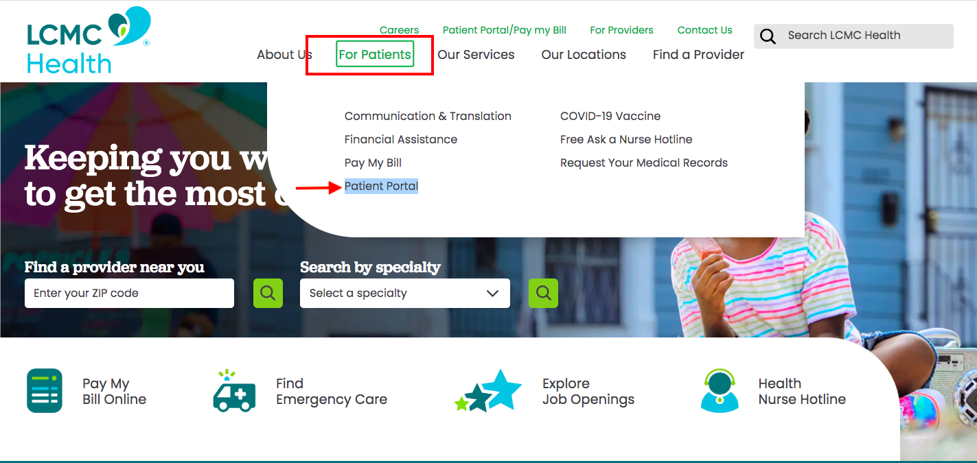 Lcmc Patient Portal Login - www.lcmchealth.org - Digital Patient Portal