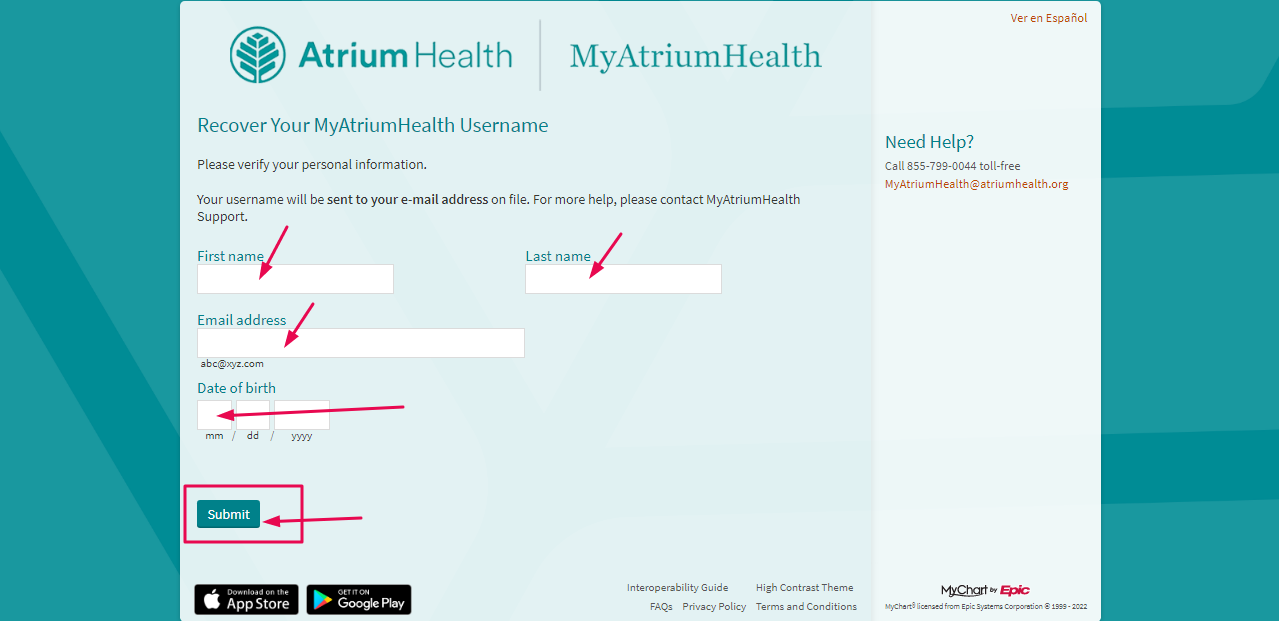 Atrium Health Patient Portal Login Update 2023