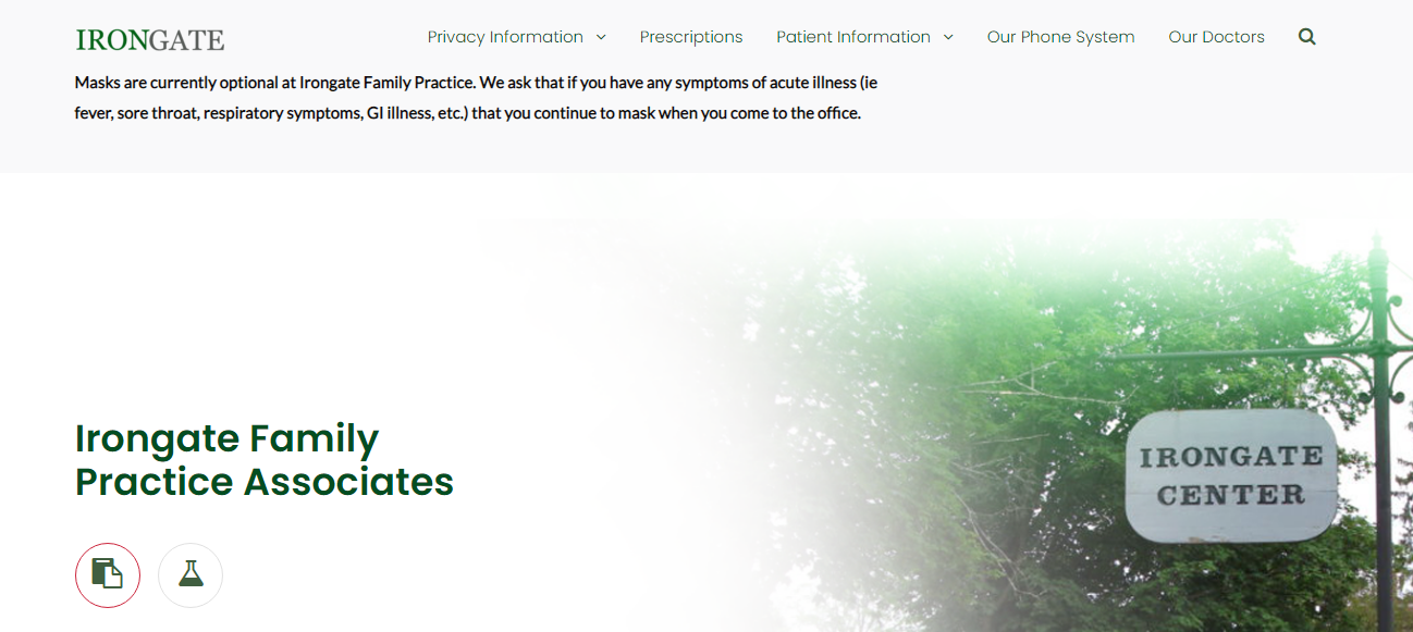 Irongate Family Practice Patient Portal Login - www.irongatefamilypractice.com - Digital Patient ...