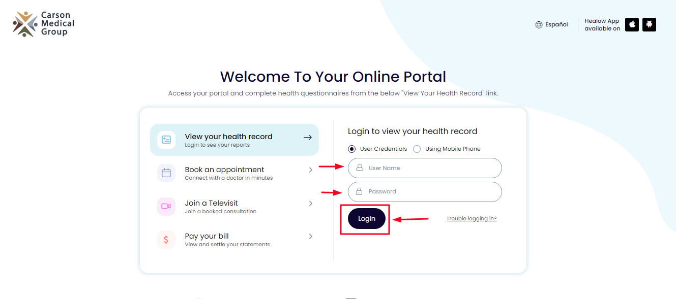 Carson Medical Group Patient Portal Login @ www.carsonmedicalgroup.com ...