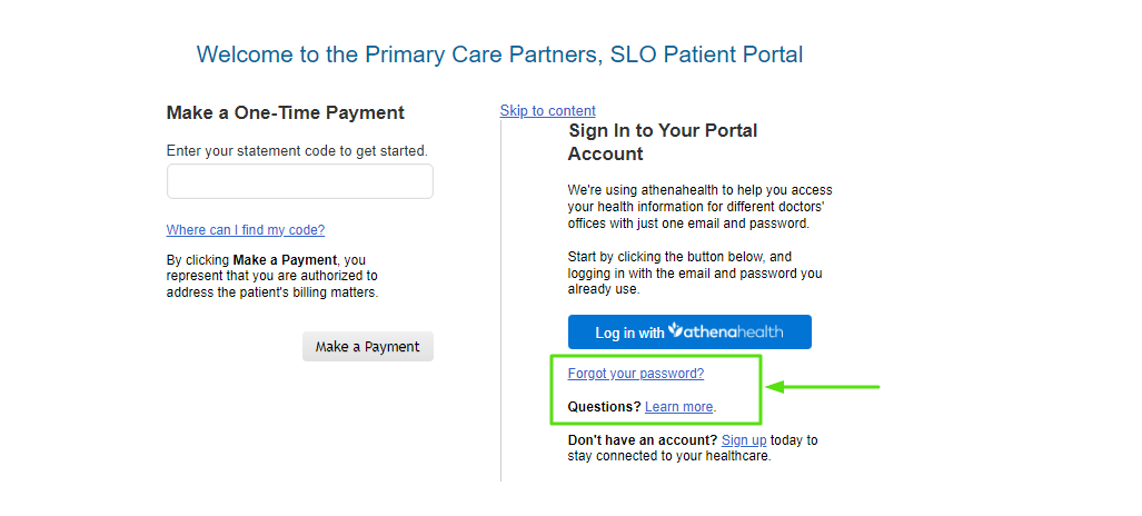 PCP SLO Patient Portal Login - www.pcpslo.net - Digital Patient Portal