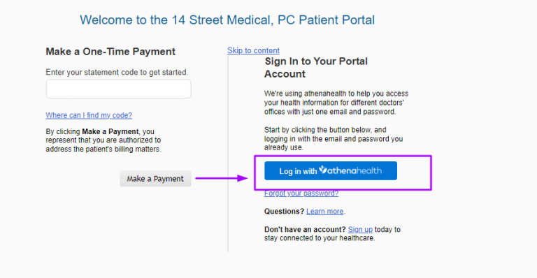 14th Street Medical Patient Portal Login @ www.14streetmedical.com ...