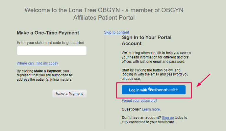 Lone Tree ObGyn Patient Portal Login @ www.lonetreeobgyn.com - Digital ...