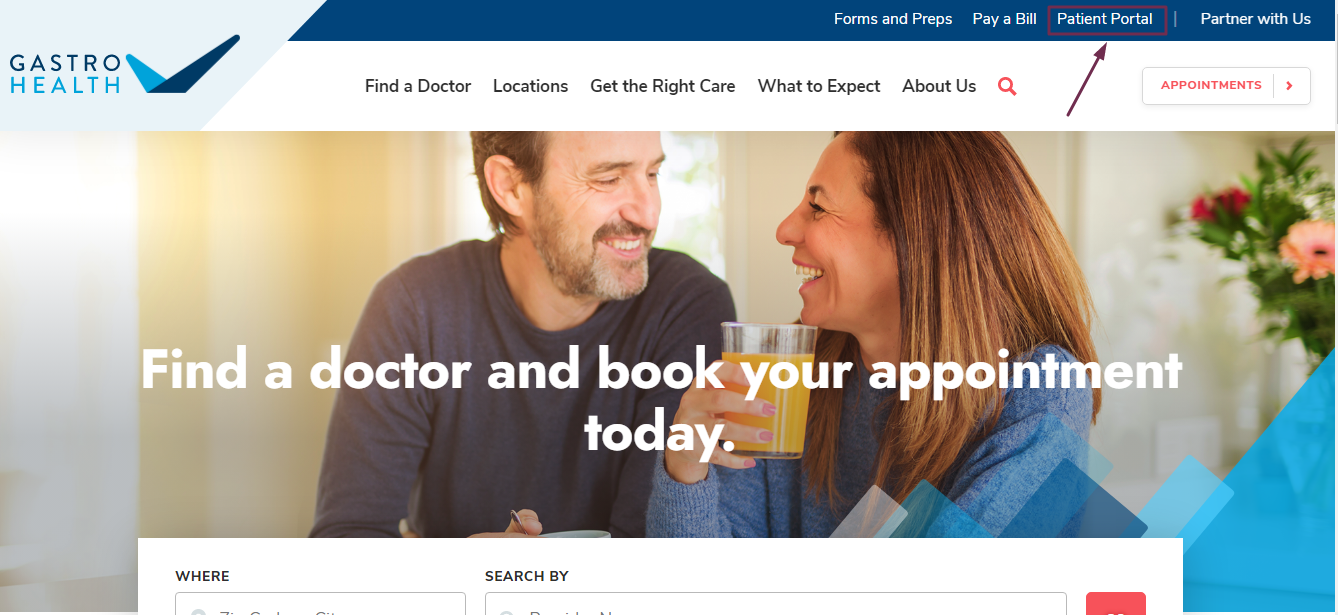 Gastro Health Patient Portal Login @ gastrohealth.com - Digital Patient ...